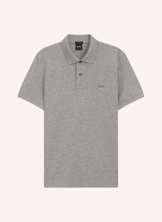 HUGO BOSS Piqu&eacute;-Poloshirt Pallas Regular Fit grau