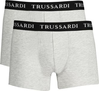 Trussardi Homme, Sous-v&ecirc;tements, Gris, Taille: 2XL Boxer Parigamba