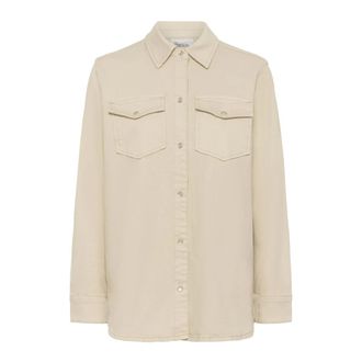 MY ESSENTIAL WARDROBE Femme, Blouses et Chemises, Beige, Taille: 36 FR Chemises