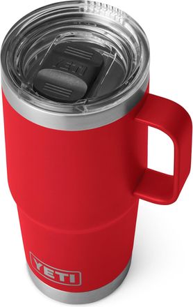 Yeti Rambler Reisebecher Mit Stronghold Deckel, Rescue Red, 20 oz (591 ml)