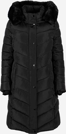 Passioni Winterparka Lange Steppjacke mit Kapuze