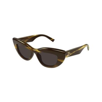 Gucci Cat-Eye Sonnenbrille - - Accessories - Damen - Braun - 50 MM