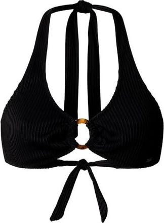 Pepe Jeans London Textured Ha Top Haut, Noir (Noir), S Femme