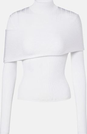 MUGLER Top aus Rippstrick
