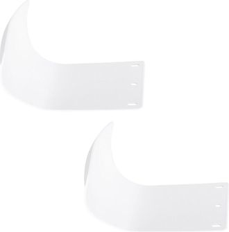 BESPORTBLE WATIIFUFU 2 St&uuml;ck Wandmontage Tropfschalen aus Wei&szlig;em Abs f&uuml;r Seifenspender Kompatibel mit Meisten Seifenspendern Umweltfreundlich Praktisch f&uuml;r Bad K