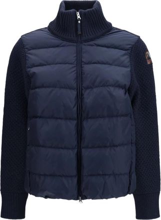Parajumpers Moonie Hybrid Cardigan - - Jackets - Damen - Blau - M