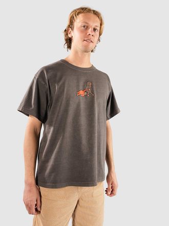 A.Lab Monkey Walk Boxy T-Shirt vintage grey