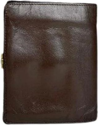 Gucci Portefeuille compact doccasion - Femme - Pre-owned - Brun - Taille: ONE Size