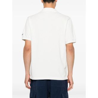 Kenzo Tiger Patch Cotton Polo Shirt - White