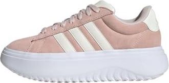 adidas Womens Chaussure compensée Grand Court, Wonder Quartz/Off White/Cloud White, 38 2/3
