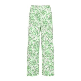 Ichi IhKate Weite Hose - - Trousers - Damen - Gr&uuml;n - S