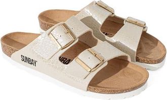 Sunbay Mules Trefle pour Femme