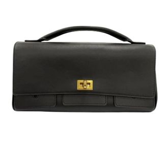 Balenciaga Sac bandouli&egrave;re vintage doccasion - Femme - Pre-owned - Noir - Taille: ONE Size