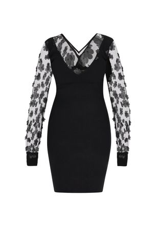 Faina Kleid Frauen Schwarz