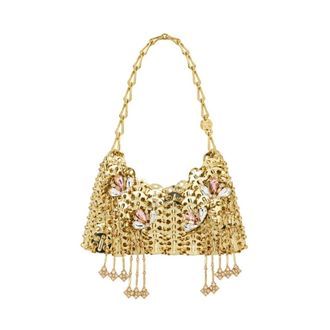 Paco Rabanne Sac bandouli&egrave;re Nano 1969 - Femme - Sacs - Jaune - Taille: ONE Size