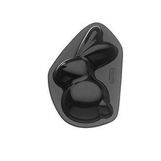 Original Kaiser Original Kaiser Motiv- Kuchenform Hase Henry 0,5l, Backform Hase antihaftbeschichtet, Kuchenform Ostern, Backform Ostern, Schwarz