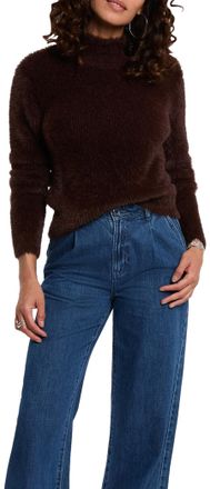 Morgan Pullover, Kaffee M, Medium