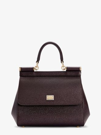 Dolce & Gabbana Sicily Medium leather shoulder bag - DOLCE & GABBANA - gender_Woman
