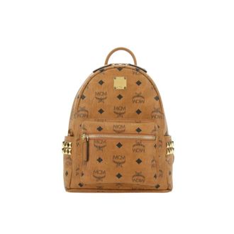 MCM Stark Side Studs Rucksack - - Bags - Damen - Braun - ONE SIZE
