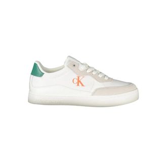 Calvin Klein Leather Sneaker - - Shoes - Herren - Wei&szlig; - 41 EU