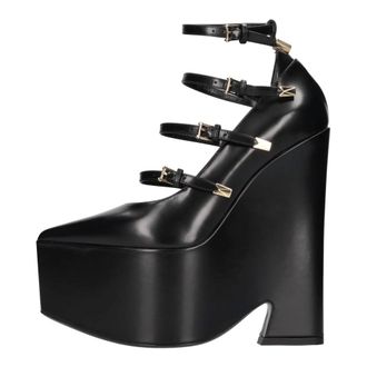 Versace Femme, Chaussures, Noir, Taille: 40 EU High Heel Sandales