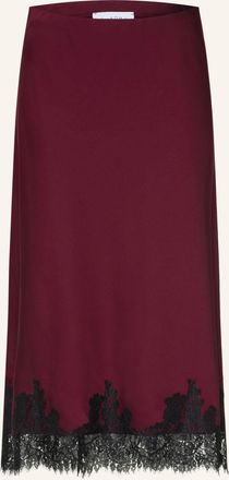 Joseph Ribkoff Rock Mit Spitze rot