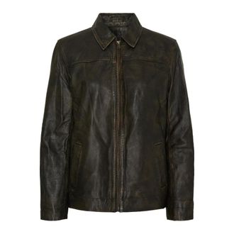 Notyz Oversized Biker Jacket - - Jackets - Damen - Braun - M