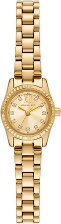 Michael Kors Uhr - Micro Petite Lexington Uhr - Gr. unisize - in Gold - für Damen