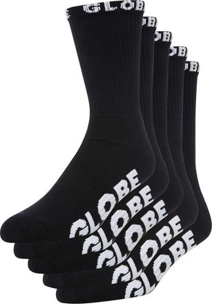 Globe Blackout Paar 5 Socken Herren, Schwarz, FR: M (Gr&ouml;&szlig;e Hersteller: 7 - 11)