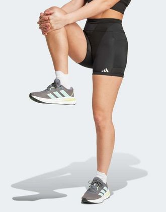 adidas adidas Performance - Own The Run - Kurze Leggings in Schwarz