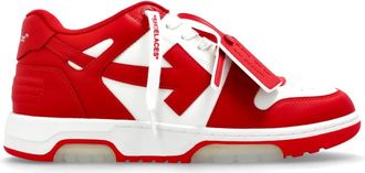 Off-white Homme, Chaussures, Rouge, Taille: 42 1/2 EU Baskets Out Of Office