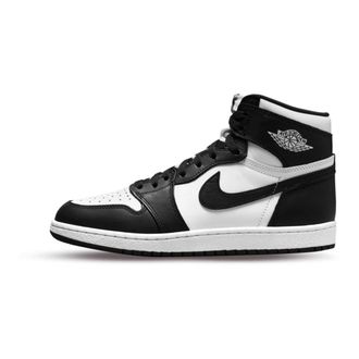 Nike Jordan Retro High Schwarz Wei&szlig; Sneakers - - Sport - Herren - Schwarzk - 47 1/2 EU