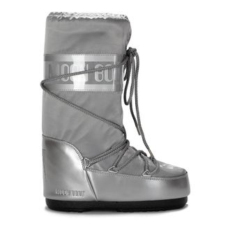 Moon Boot Schneestiefel mit Schn&uuml;rung - - Shoes - Damen - Grau - 35 EU