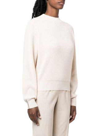 PESERICO Womens Ribbed-Knit Wool-Blend Jumper Aw22 W