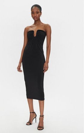 Pinko Coctailkleid 105021 A2GS Schwarz Regular Fit