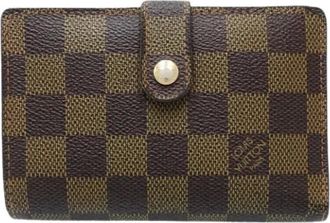 Louis Vuitton unisex, Pre-owned, Brun, Taille: ONE Size Portefeuille en toile Pre-owned