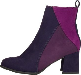 Marco Tozzi Femme, Chaussures, Violet, Taille: 36 EU Enkellaarsjes Hak