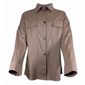 D.exterior Femme, Blouses et Chemises, Brun, Taille: 38 FR Chemises D.exterior