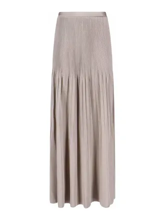 Giorgio Armani Jupe Midi - Gris