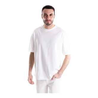 Paolo Pecora Basic Baumwoll-T-Shirt - - Tops - Herren - Wei&szlig; - S
