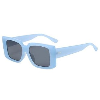 Generic Lunettes De Soleil Vintage For Hommes Et Femmes, Style Streetwear, Id&eacute;ales For Le Sport, La Plage, Les Vacances Et Les F&ecirc;tes.(Blue)