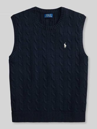 Polo Ralph Lauren Regular Fit Pullunder aus reiner Baumwolle