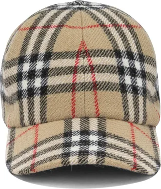 Burberry Casquette de baseball Burberry &laquo; Check &raquo;