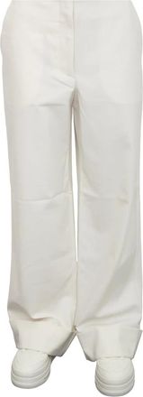 A|X Armani Exchange Femme, Pantalons, Blanc, Taille: 38 FR Pantalons Avorio
