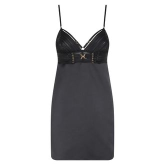 Elisabetta Franchi Damen, Kleider, Schwarzk, XSGr&ouml;&szlig;e