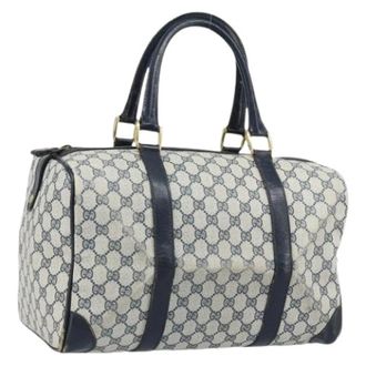 Gucci Pre-owned Vintage Boston Bag - - Pre-owned - Damen - Blau - ONE SIZE