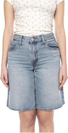 Levi's Femme, Shorts, Bleu, Taille: W24 Baggy Dad Jort