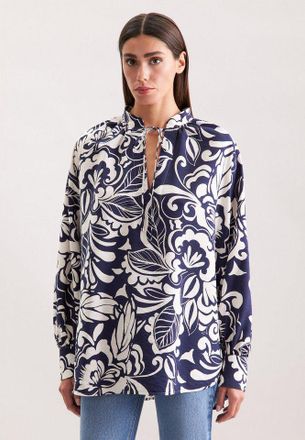Seidensticker Klassische Bluse Tunika Druck