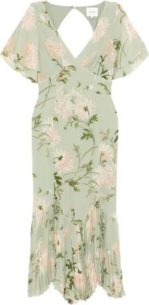 Reformation robe Salvia - Vert