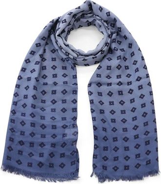 Altea Homme, Accessoires, Bleu, Taille: ONE Size Modal Scarf